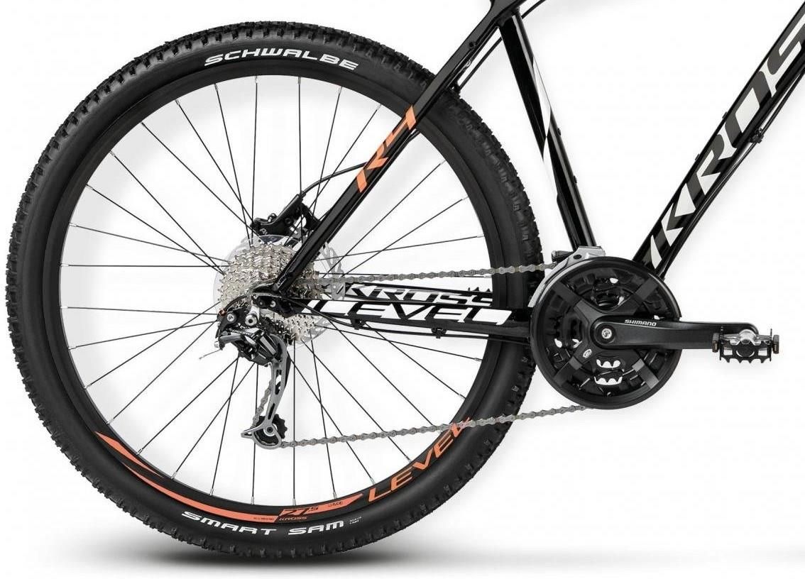 Rower Kross Level R4 Czarny Biały Pomarańczowy 2016 - Rowery Górskie ...