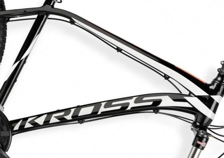 Rower Kross Level R4 Czarny Biały Pomarańczowy 2016 - Rowery Górskie ...