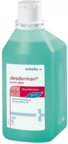 Schulke Desderman Pure 1L GEL - alkoholowy żel do dezynfekcji rąk ...
