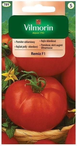 Vilmorin Pomidor Szklarniowy Remiz F1 Czerwony Wczesny 0,2G - Ceny i opinie - Ceneo.pl