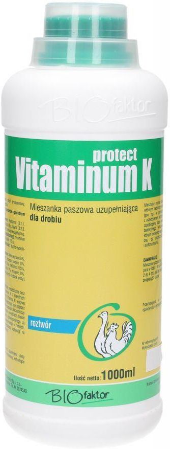 Biofaktor VITAMINUM K 1000 ML BIOFAKTOR - ceny i opinie - Ceneo.pl