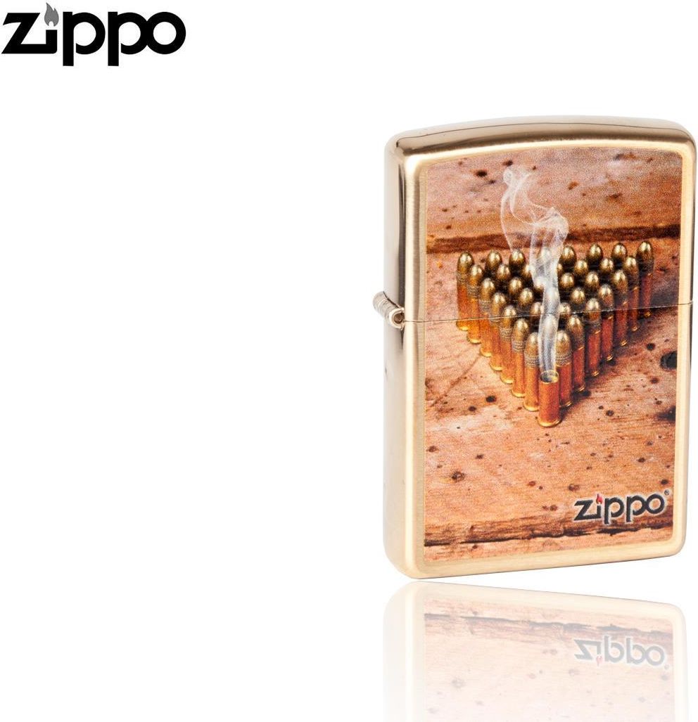 Zippo Bullet Brushed Brass - Ceny i opinie - Ceneo.pl