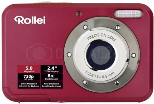 Aparat cyfrowy Rollei Compactline 52 Czerwony - Ceny i opinie na Ceneo.pl