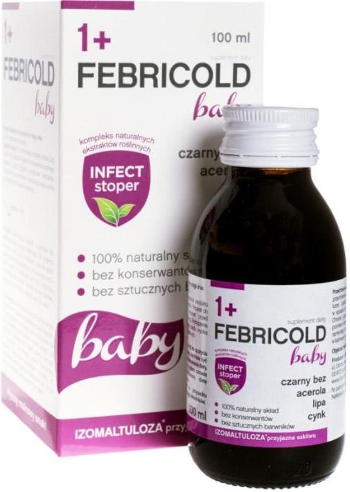 Febricold Baby Syrop 100ml - Opinie i ceny na Ceneo.pl