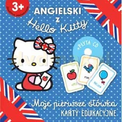 Angielski z Hello Kitty. Karty edukacyjne moje pierwsze słówka [CD ...