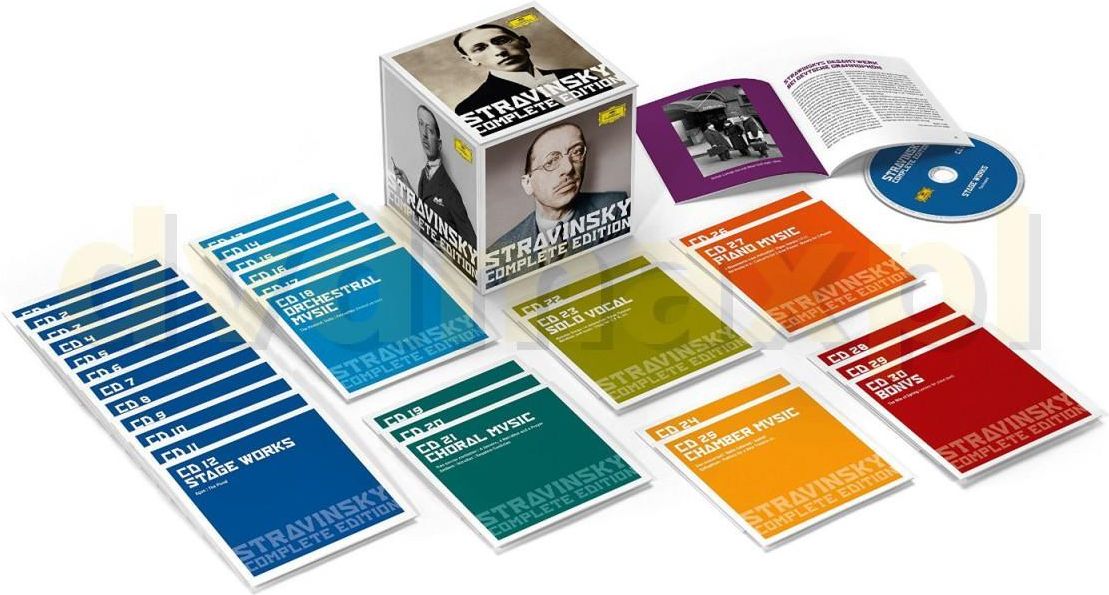 Stravinsky Complete Edition (CD) - Ceny i opinie - Ceneo.pl