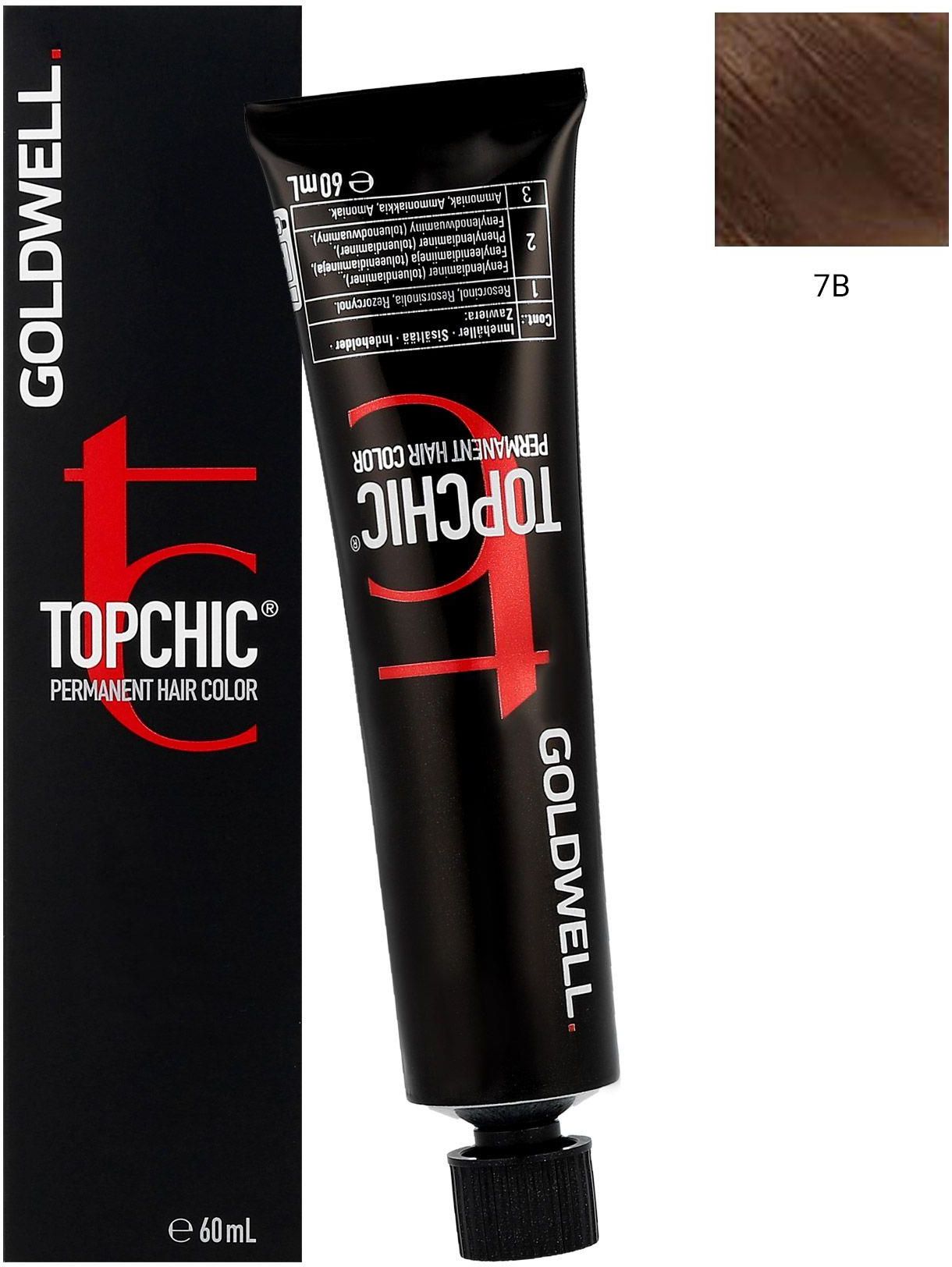 Goldwell Topchic Farba do włosów 60ml 7B - Opinie i ceny na Ceneo.pl