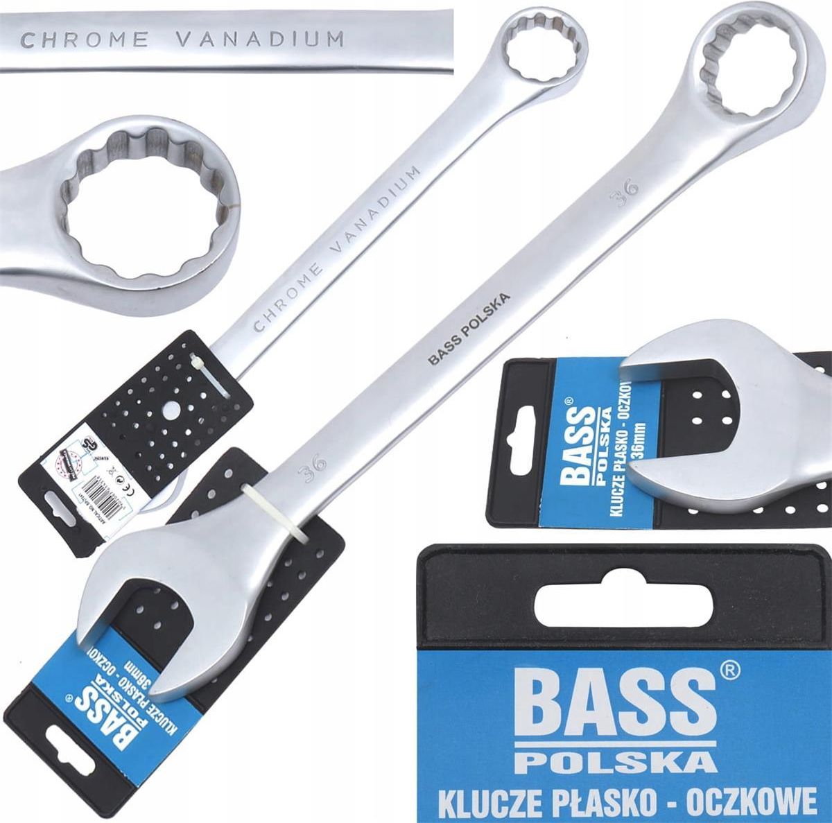 Bass Klucz płasko-oczkowy 50mm BP-7250 - Opinie i ceny na Ceneo.pl