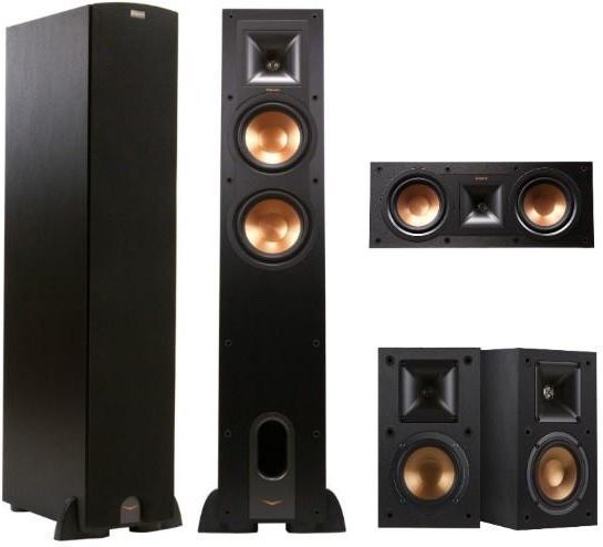 Klipsch R-26F + R-14M + R-25C czarny - Opinie i ceny na Ceneo.pl