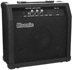 MSONIC Wzmacniacz gitarowy TG-15 Czarny - Ceny i opinie - Ceneo.pl