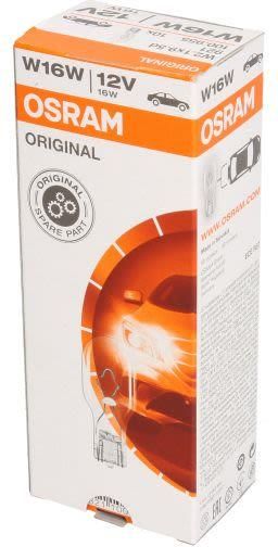 Osram lampa kierunkowskazu W16W W2,1x9,5d 12V 16W (921) - opinie i ceny na Ceneo.pl