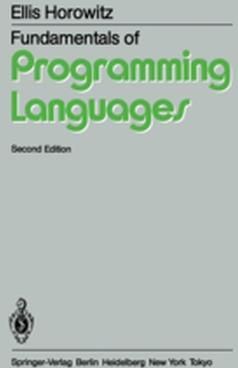 Fundamentals Of Programming Languages - Literatura obcojęzyczna - Ceny ...