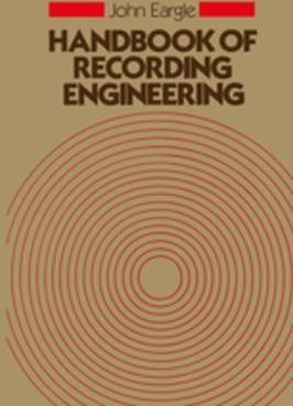 Handbook Of Recording Engineering - Literatura obcojęzyczna - Ceny i ...