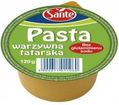 Sante Pasta Warzywna Tatarska 120g - Ceny i opinie - Ceneo.pl