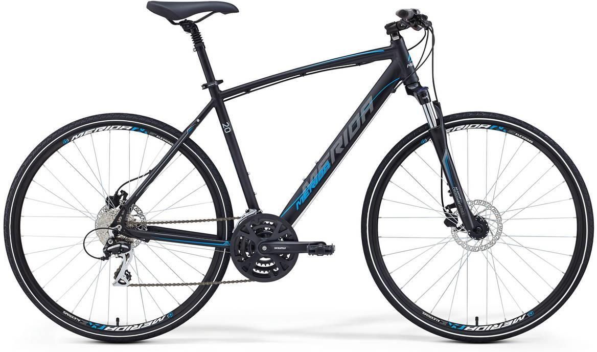 Rower Merida Crossway 20-D Czarny 2016 - Rowery Turystyczne Męskie ...