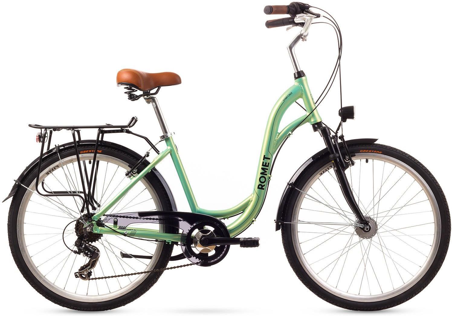 Rower Romet Symfonia Zielony 2016 - Rowery Miejskie Damskie - Ceny i ...
