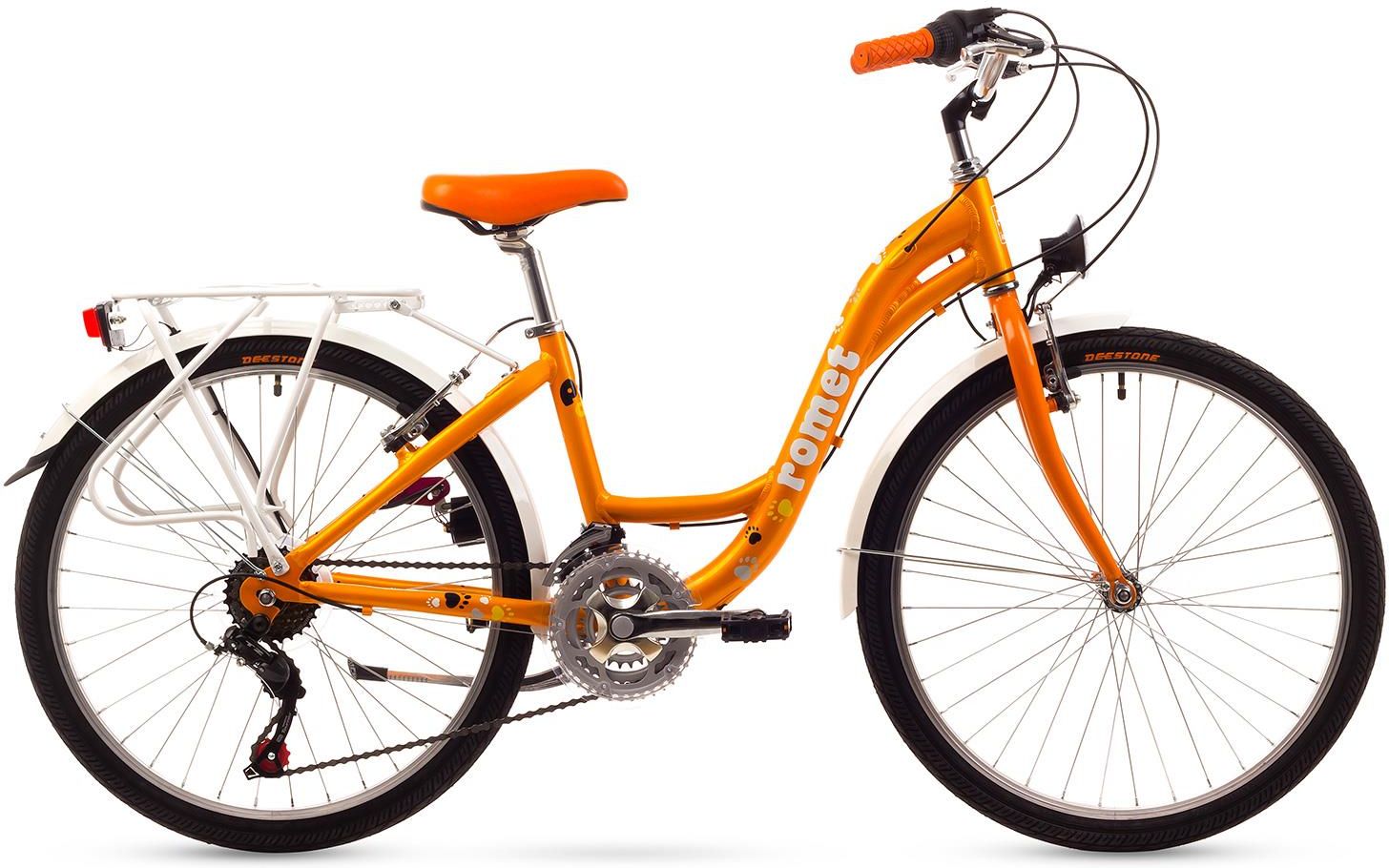 Rower Romet Panda 24 Pomarańczowy 2016 - Rowery Turystyczne Dziecięce ...
