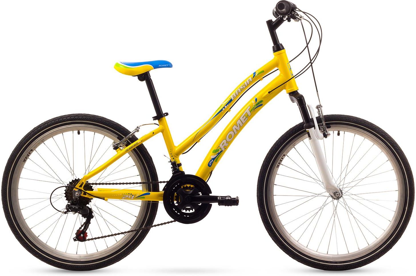 Rower Romet Basia Żólty 2016 - Rowery Turystyczne Dziecięce - Ceny i ...