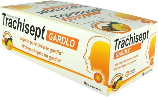 Trachisept Miód Cytryna Mentol Lipa Display 16 past. x 10 op. - Opinie ...