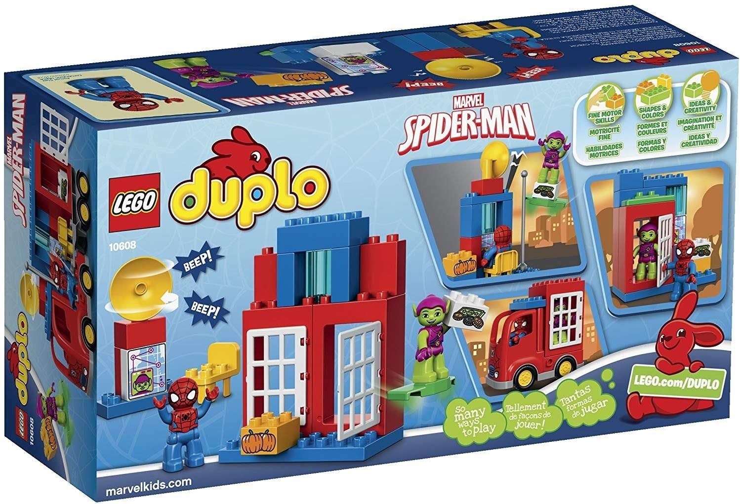 LEGO DUPLO 10608 Marvel Spider-Man przygoda ciężarówki pająka - Ceny i ...