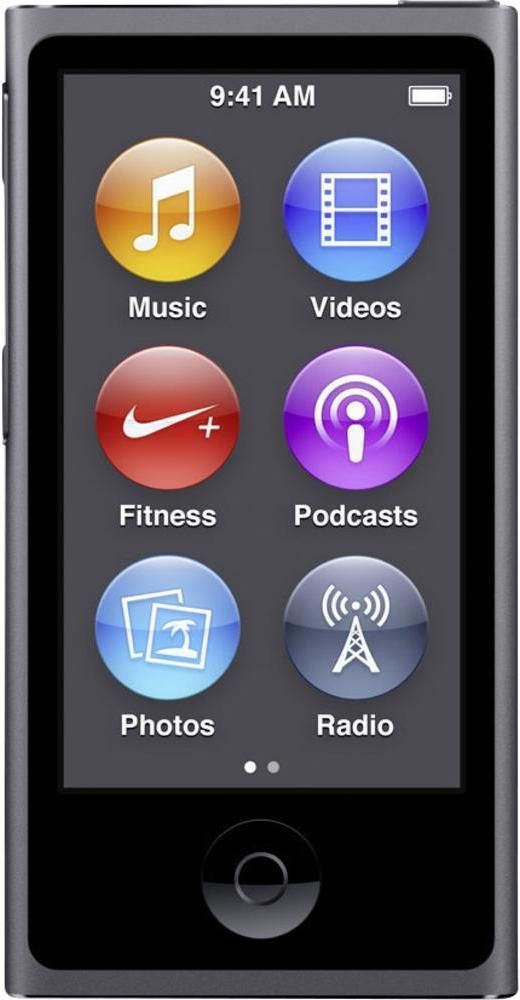 Odtwarzacz mp3 Apple iPod nano 8th Generation 16GB space gray (MKN52QG ...
