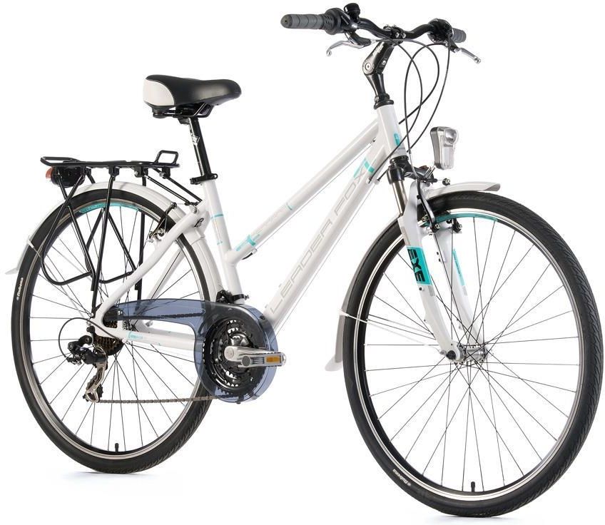 Leader Fox Ferrara Lady 28 Biały Niebieski 2016 - Rowery Turystyczne ...