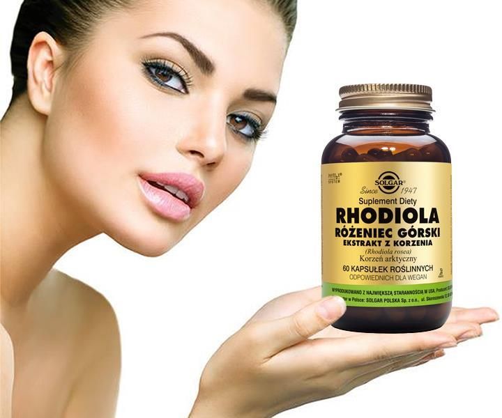 Solgar Rhodiola Różeniec Górski 60 kaps. - Opinie i ceny na Ceneo.pl