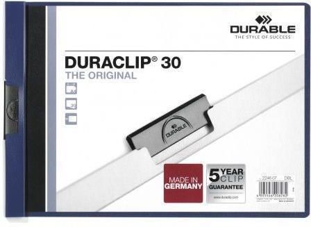 Durable Duraclip 30 A4 poziomy skoroszyt zaciskowy 1-30 kartek - Ceny i ...
