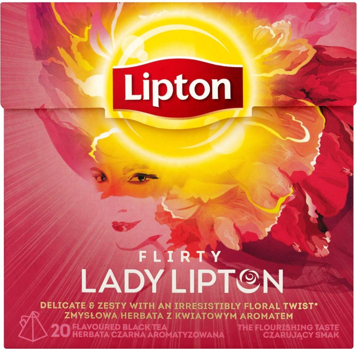 Herbata Lipton 20X1,8G Flirty Lady Lipton Herbata Czarna Aromatyzowana ...