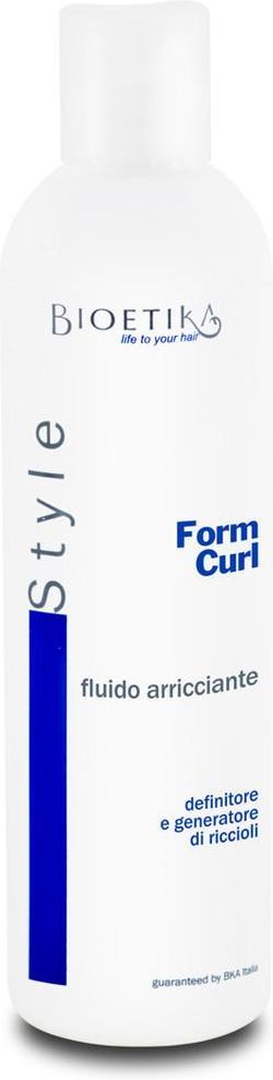 Bioetika Form Curl Fluid Utrwalający Tworzący Loki do Włosów Kręconych ...