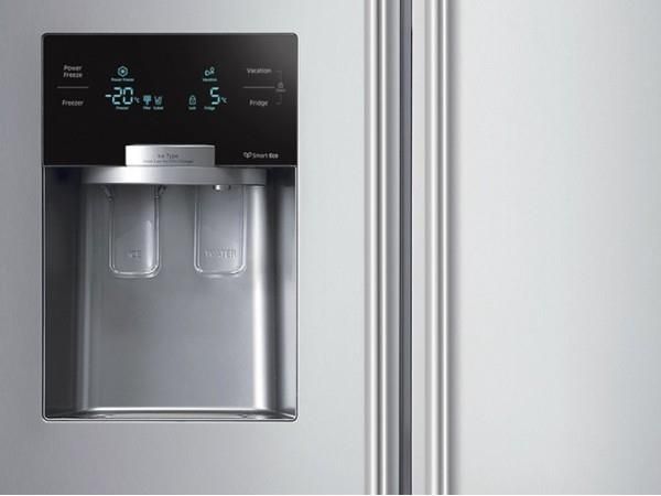 Lodówka Samsung RS7547BHCSP Side by Side Srebrna - Ceneo.pl