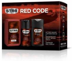 Str8 Red Code Płyn po Goleniu 100ml + Dezodorant 150ml + Żel 250ml - opinie i ceny na Ceneo.pl