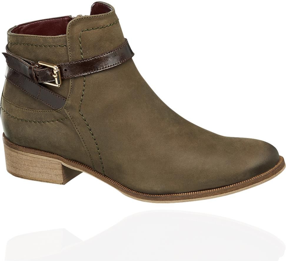 5th Avenue botki damskie khaki - Ceny i opinie - Ceneo.pl