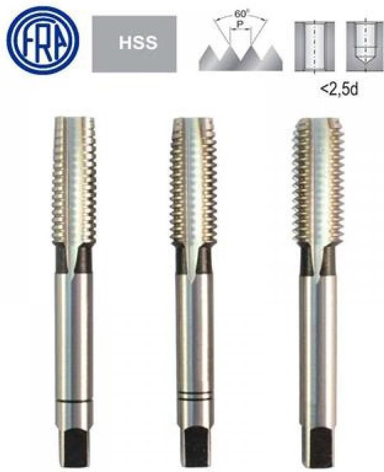 Fra gwintownik M8 LH DIN 352/3 6H HSS - Opinie i ceny na Ceneo.pl