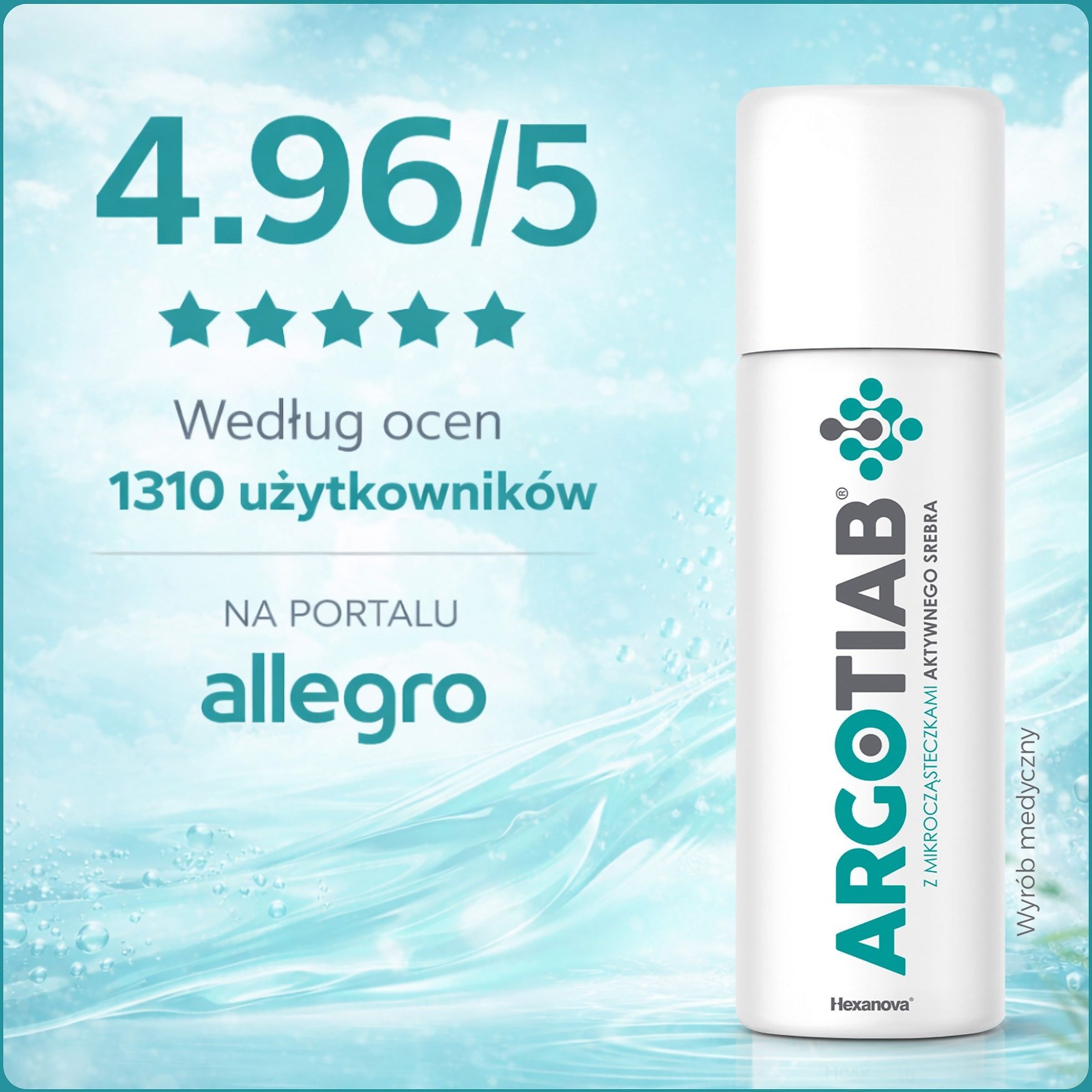 Argotiab spray na rany 125 ml - Opinie i ceny na Ceneo.pl