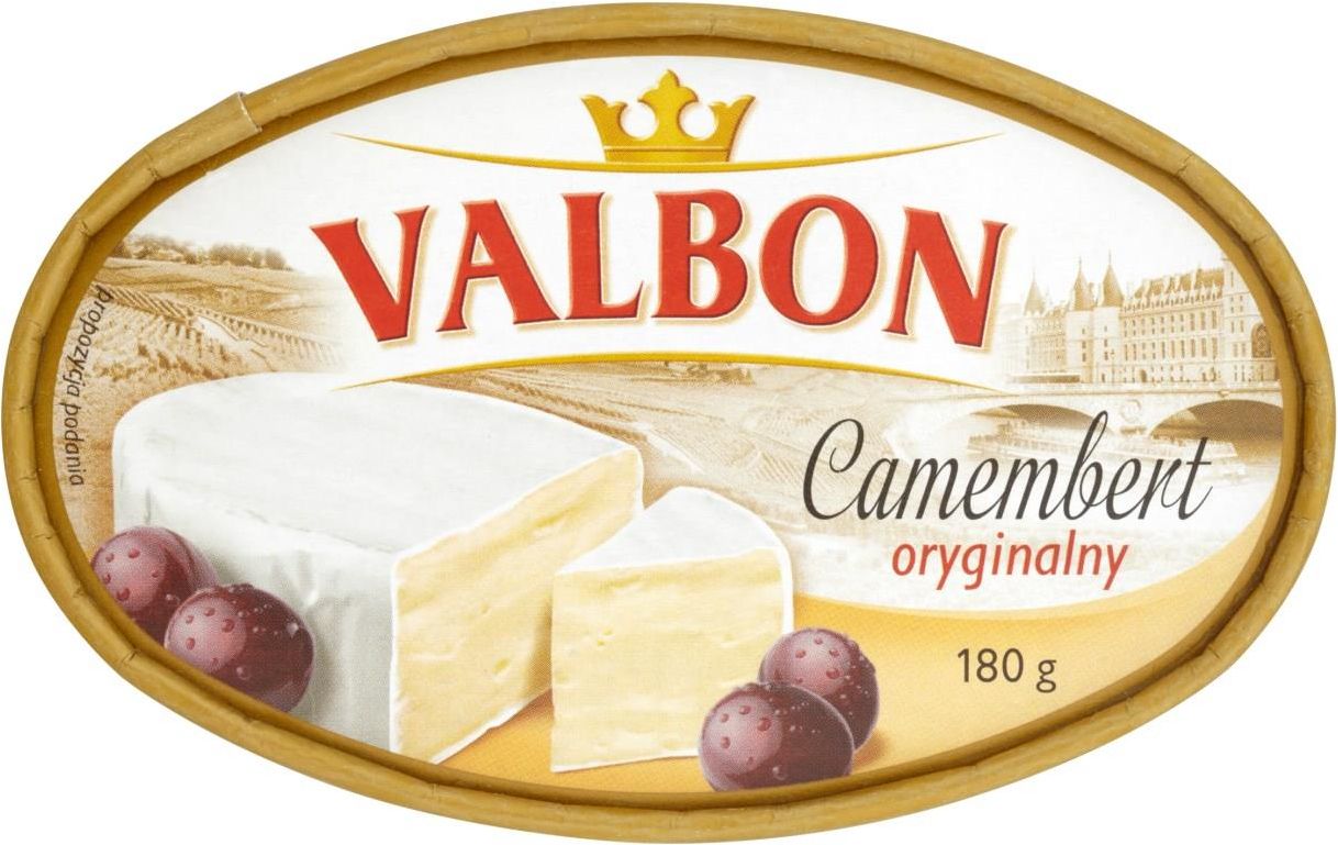 Valbon Camembert oryginalny 180 g - Ceny i opinie - Ceneo.pl