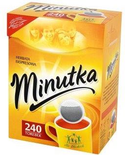 Herbata Minutka Herbata czarna 336 g (240 torebek) - Ceny i opinie ...