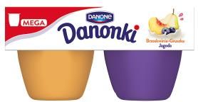 Danone Danonki Mega brzoskwinia-gruszka jagoda Twarożek 360 g - Ceny i ...