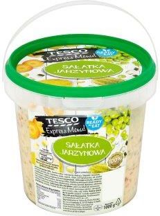 Tesco Express Menu! Sałatka jarzynowa 1000 g - Ceny i opinie - Ceneo.pl