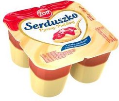 Zott Serduszko Pyszny Pudding o smaku waniliowym z sosem o smaku ...