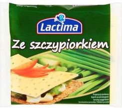 Lactima Ze szczypiorkiem Ser topiony w plasterkach 130 g (8 sztuk ...