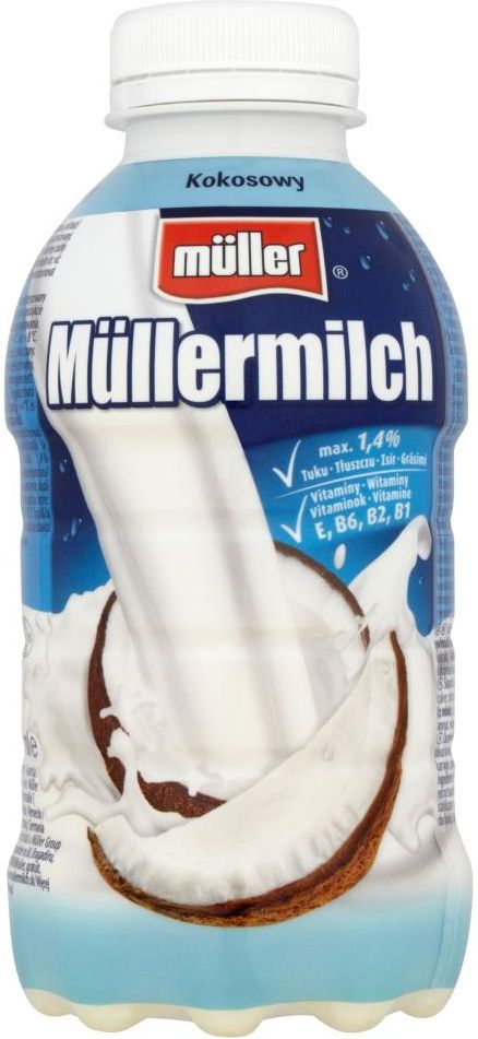 Müller Müllermilch kokosowy Napój mleczny 400 g - Ceny i opinie - Ceneo.pl