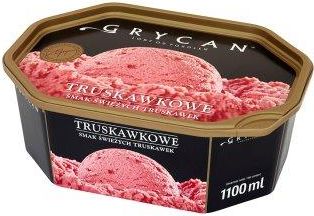 Grycan Lody truskawkowe 1100 ml - Ceny i opinie - Ceneo.pl