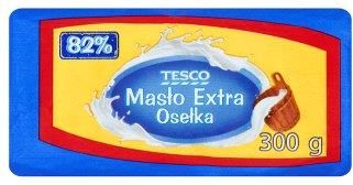 Tesco Masło Extra Osełka 82% 300 g - Ceny i opinie - Ceneo.pl