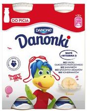 Danone Danonki Jogurt banan 400 g - Ceny i opinie - Ceneo.pl