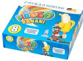 Pirulo Banani Lody wodne żelowe o smaku bananowym i lody waniliowe 360 ...