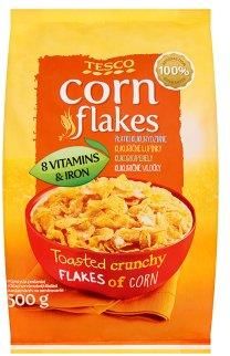 Tesco Corn Flakes Płatki kukurydziane 500 g - Ceny i opinie - Ceneo.pl