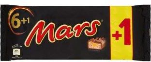 Mars Baton z nugatowym nadzieniem oblany karmelem i czekoladą 315 g (7 ...