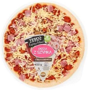 Tesco Express Menu! Pizza z szynką 430 g - Ceny i opinie - Ceneo.pl