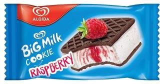 Algida Big Milk Cookie Raspberry Lody 74 ml - Ceny i opinie - Ceneo.pl